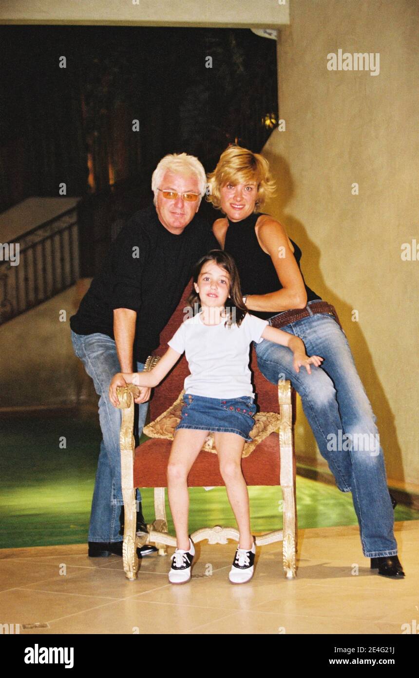 EXCLUSIVE. Marc Cerrone poses with his wife Jill and their daughter ...