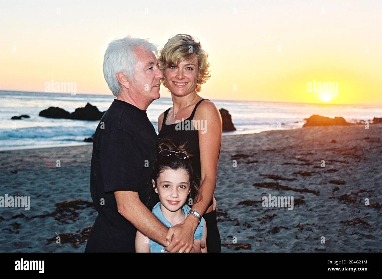 EXCLUSIVE. Marc Cerrone poses with his wife Jill and their daughter ...