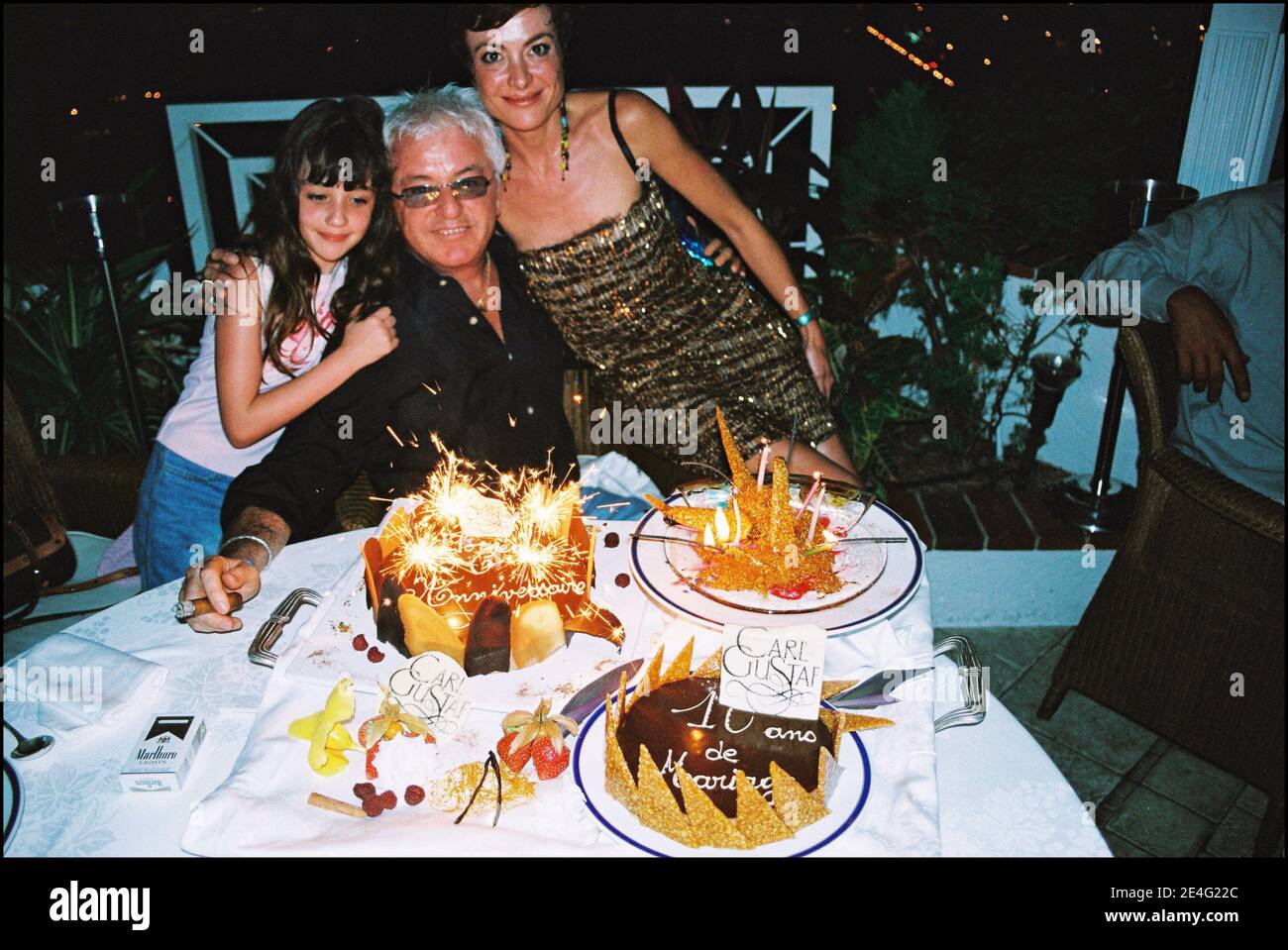 EXCLUSIVE. Marc Cerrone celebrates his 10th wedding anniversay with her ...