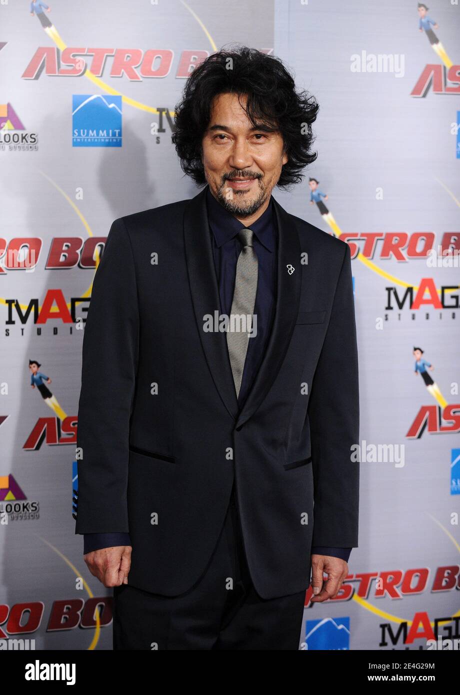 Koji Yakusho attends the premiere of 'Astro Boy' held at the Chinese ...