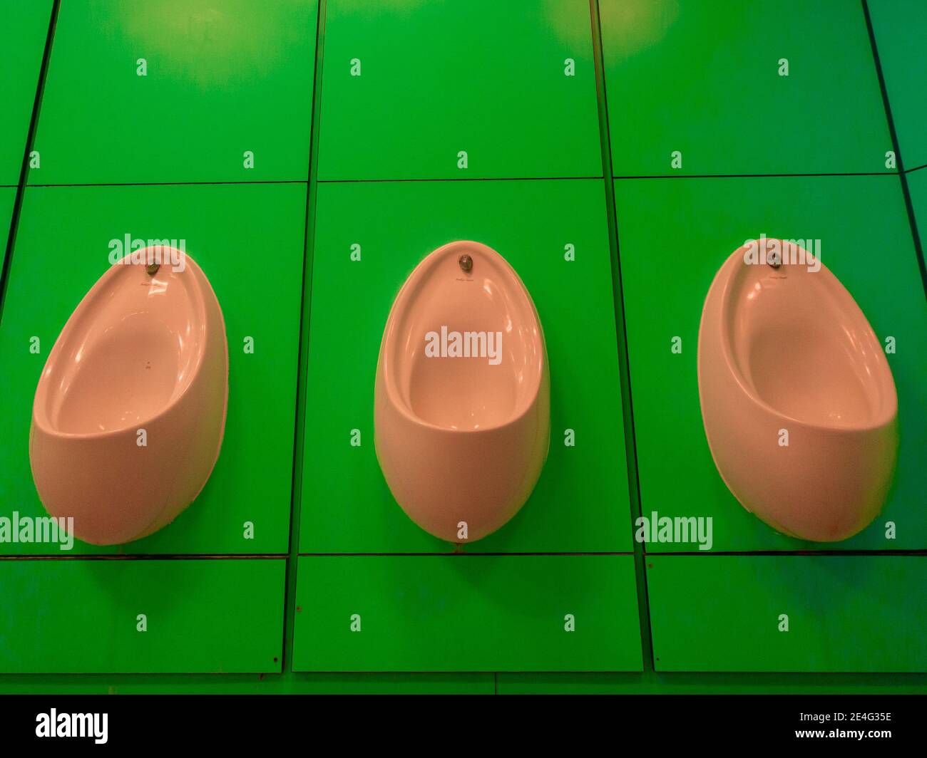 Urinals taped hi-res stock photography and images - Alamy