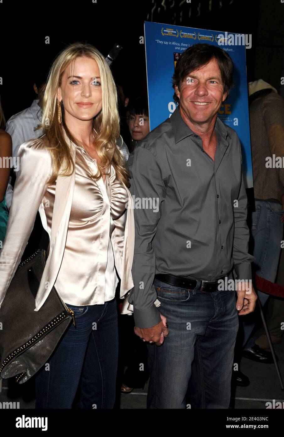 "Dennis Quaid and Kimberly Quaid attend the screening of ""One Peace at ...