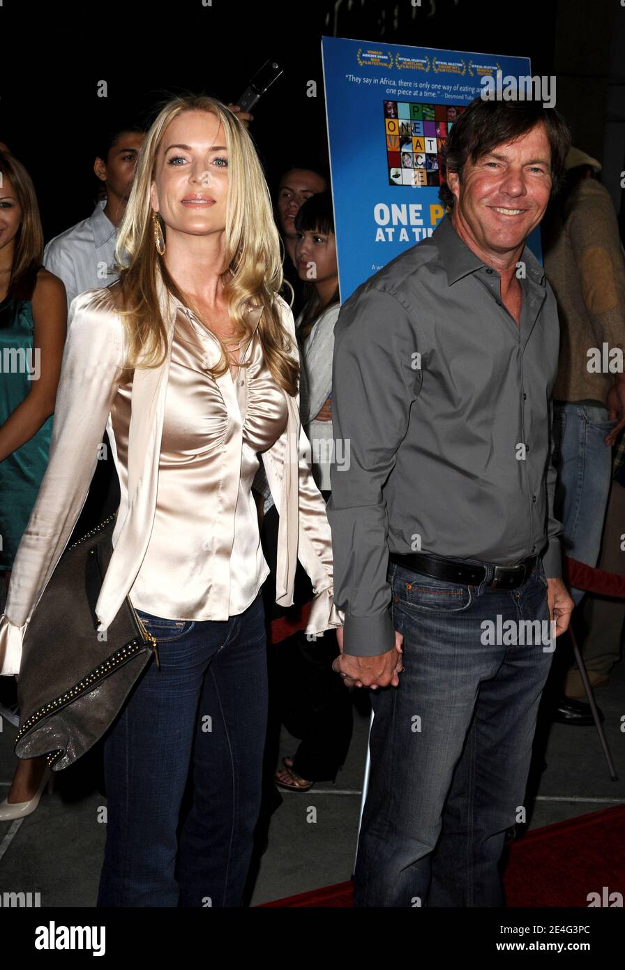 "Dennis Quaid and Kimberly Quaid attend the screening of ""One Peace at ...