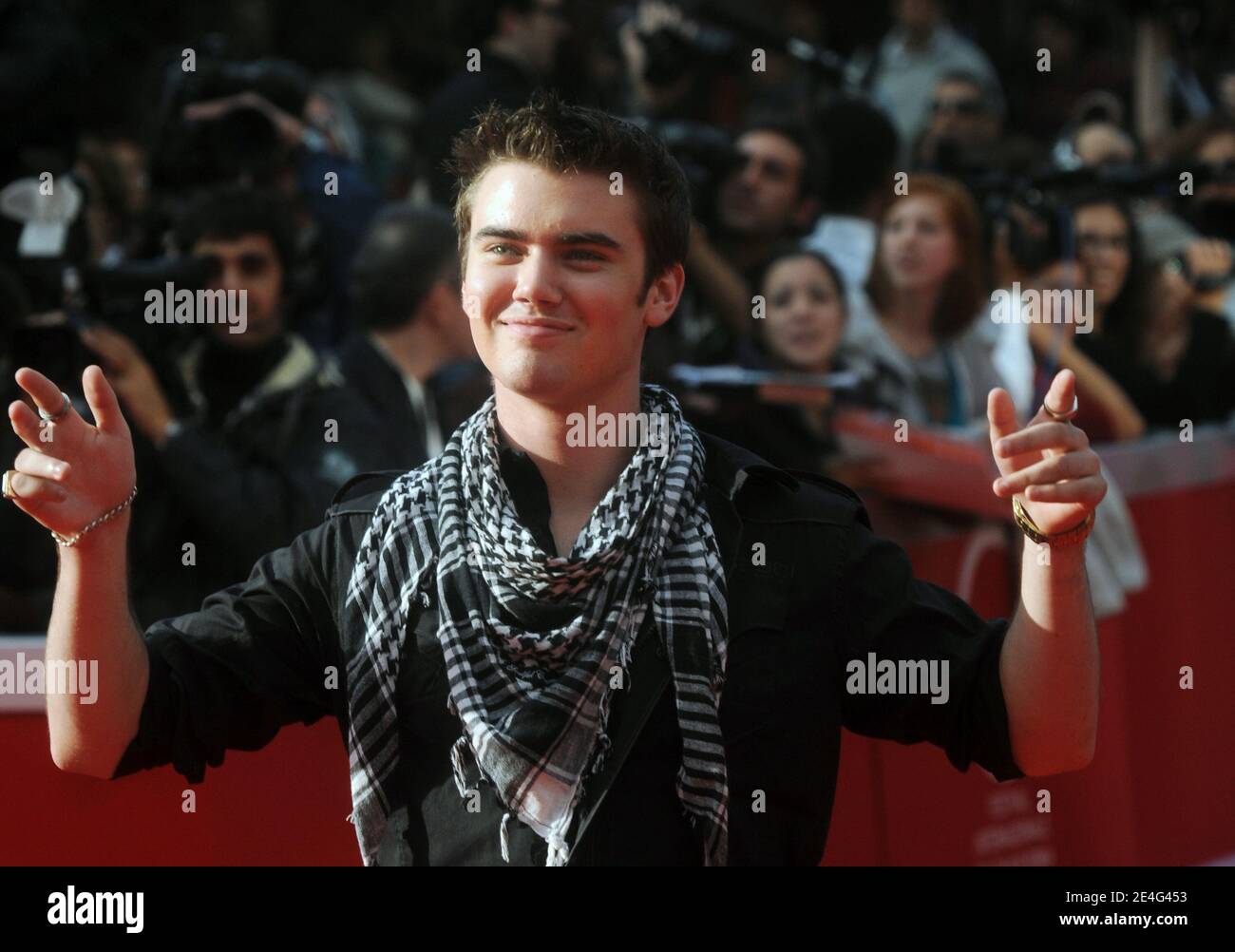 Actor Cameron Bright arrives to the screening of the film 'The Twilight ...