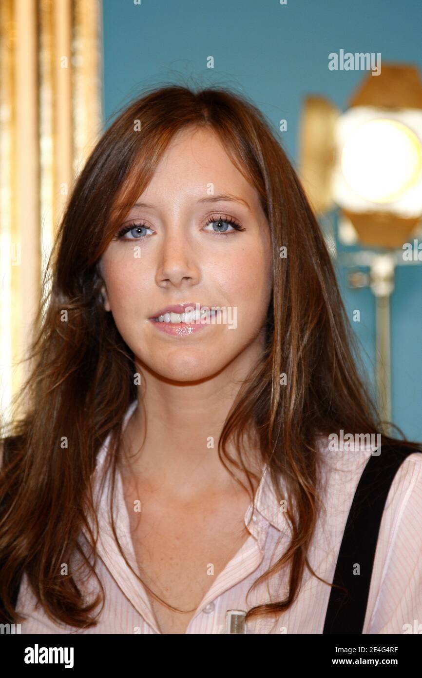 Sara Giraudeau poses for our photographer in Paris, France on October ...