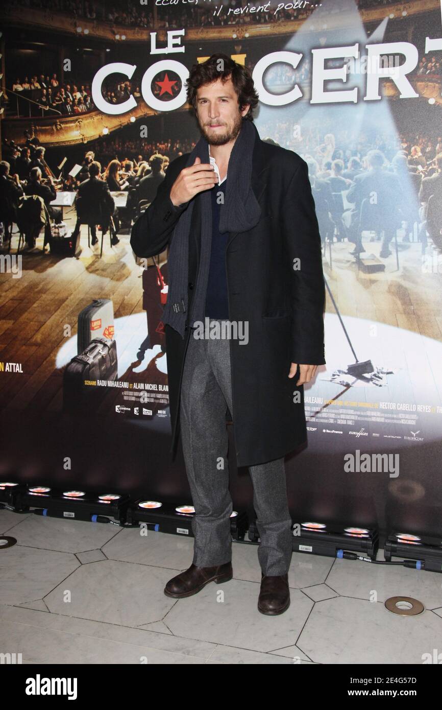 Guillaume Canet arriving for the premiere of the Radu Mihaileanu's film ...