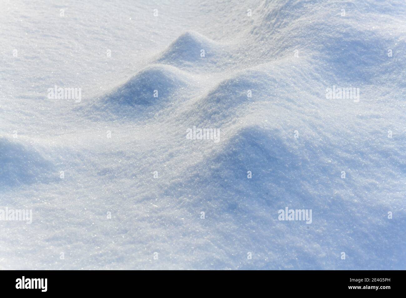pure white untouched snow shapes - background for your concept Stock ...