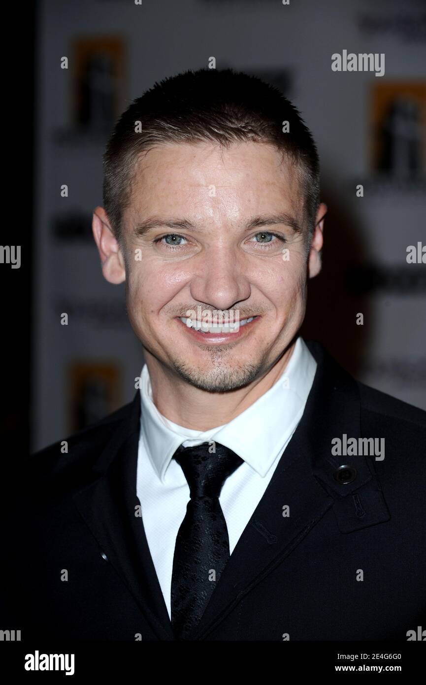 Jeremy Renner arriving at the 13th Annual Hollywood Awards Gala ...