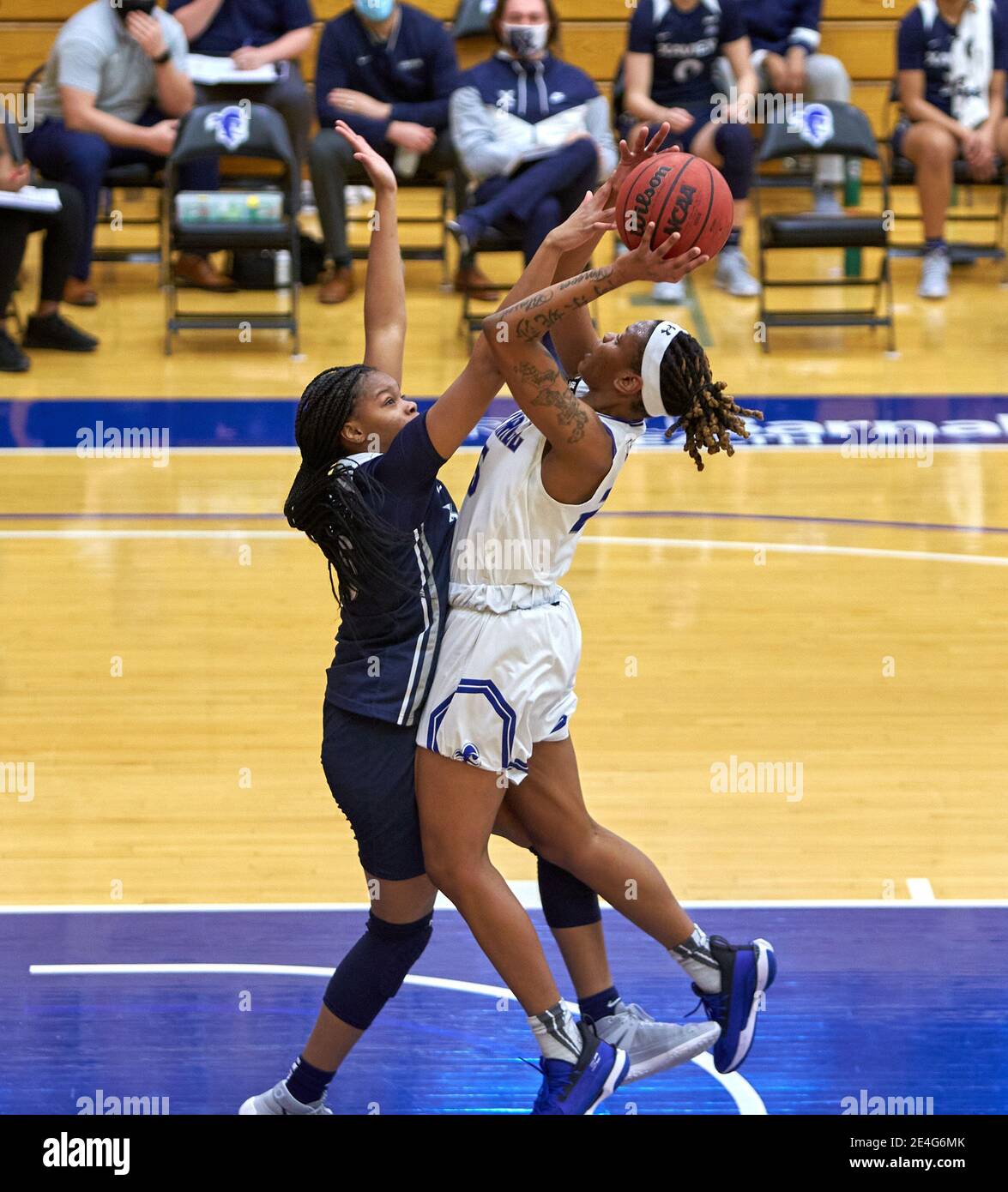 South Orange, New Jersey, USA. 23rd Jan, 2021. Seton Hall Pirates guard ...