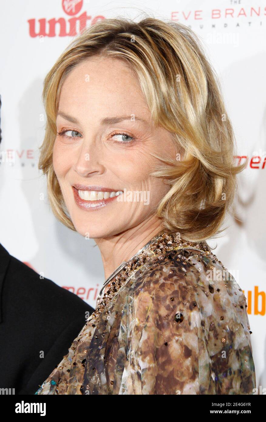 Sharon Stone arriving for The 3rd Annual Rock the Kasbah held at ...