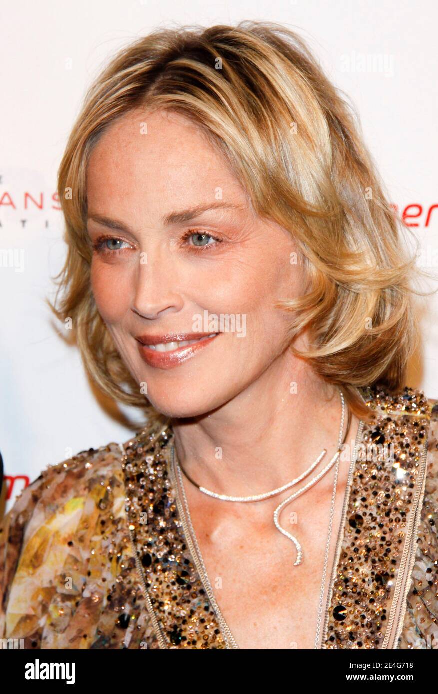 Sharon Stone arriving for The 3rd Annual Rock the Kasbah held at ...