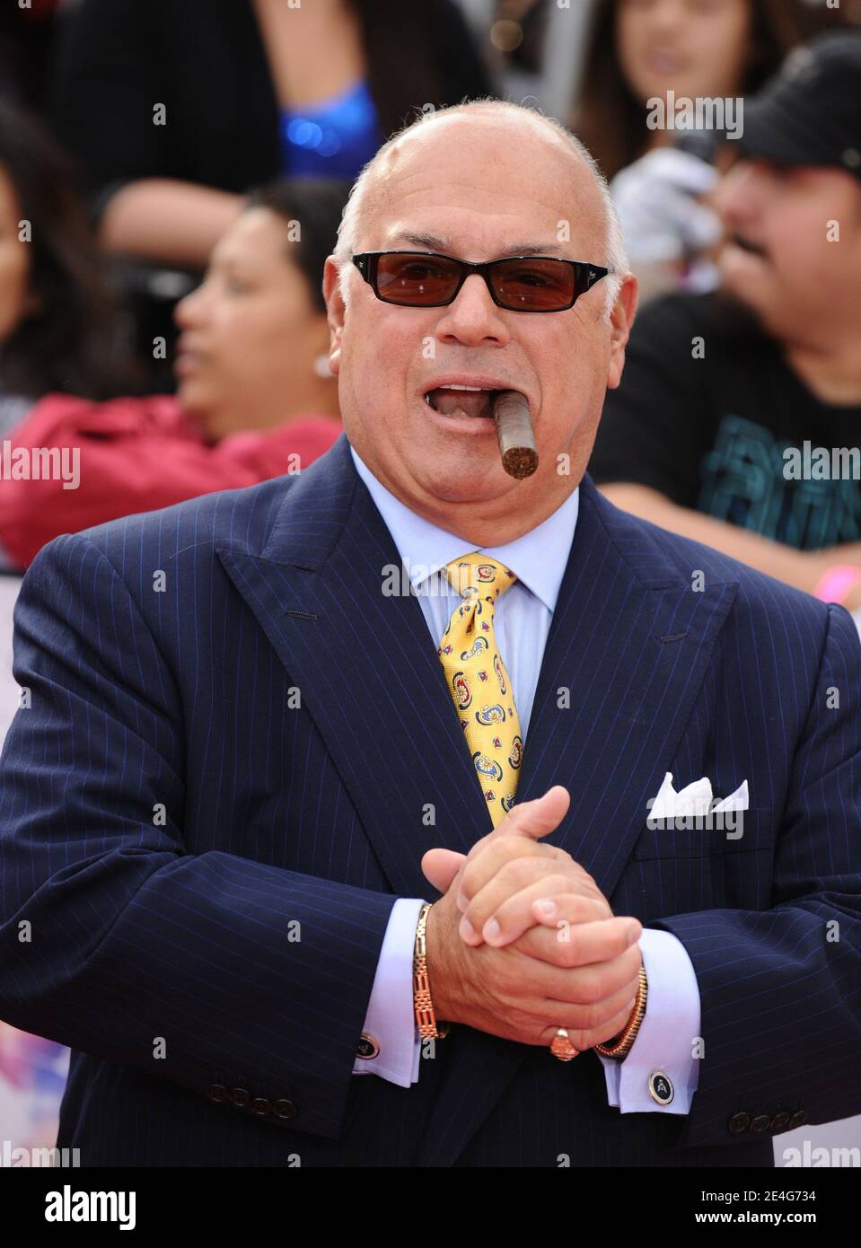 Frank DiLeo arriving for the premiere of Sony Pictures' 'This Is It ...