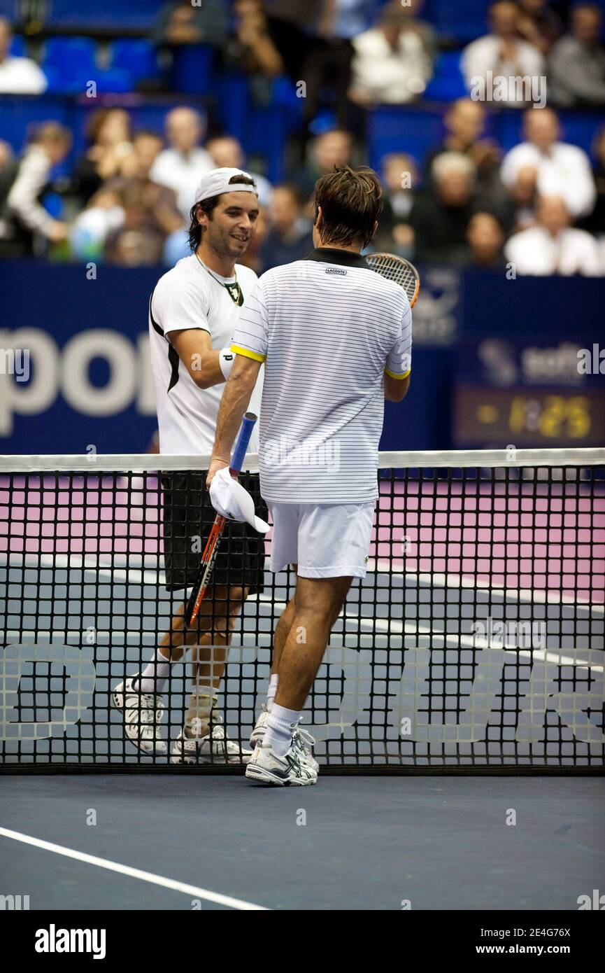 France's Fabrice Santoro is defeated by Spain's Albert Montanes, 6-4, 6 ...
