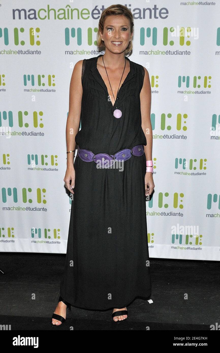 Isabelle Bres arriving to the launch party of new French TV channel ...