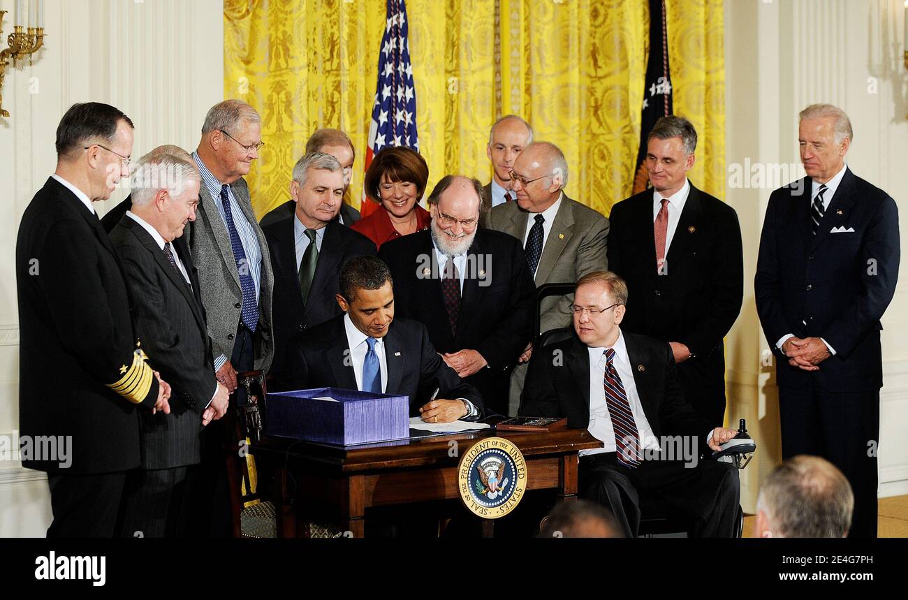 Joe biden signs the national defense authorization act hi-res stock ...