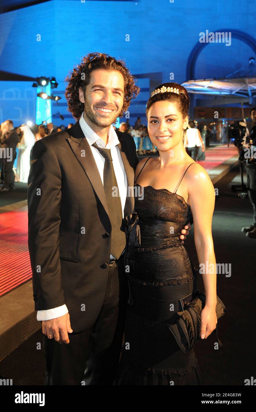 Palestinian film 'Pomegranates and Myrhh' team, from L : Ashraf Farah ...