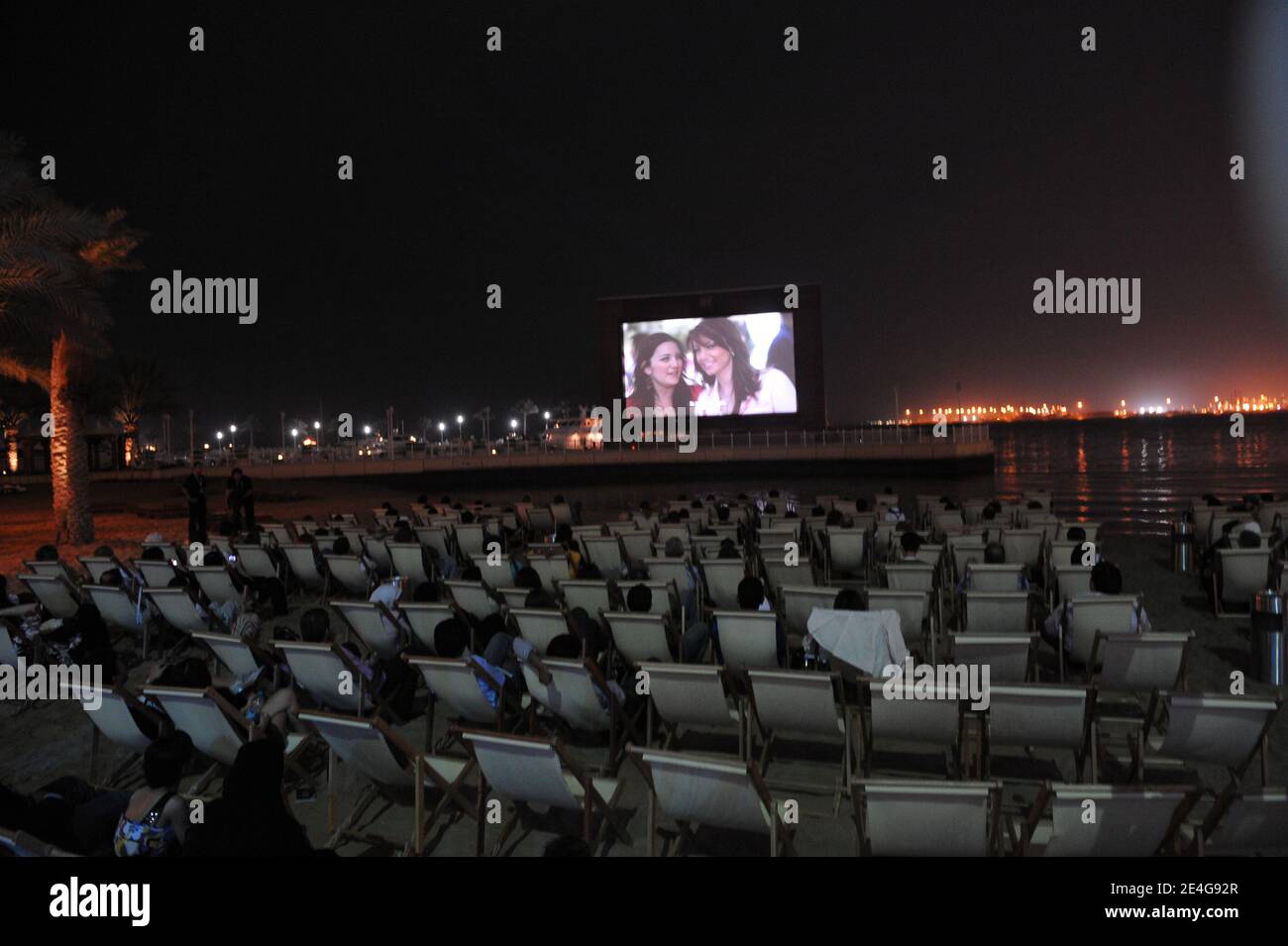 Open air screening hi-res stock photography and images - Alamy