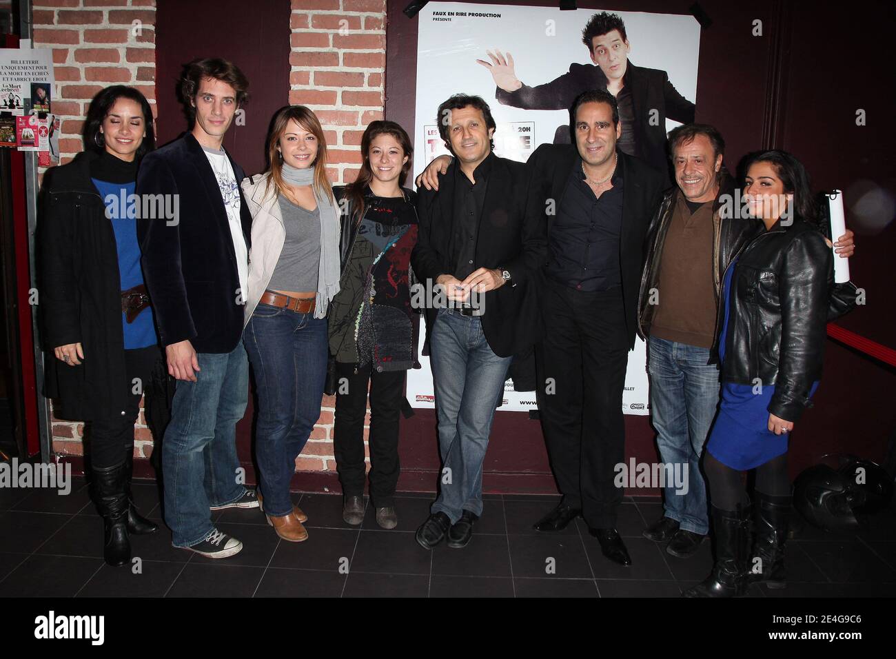 Joffrey Platel, Dounia Coesens, Marie Coesens and Antoine Coesens ...