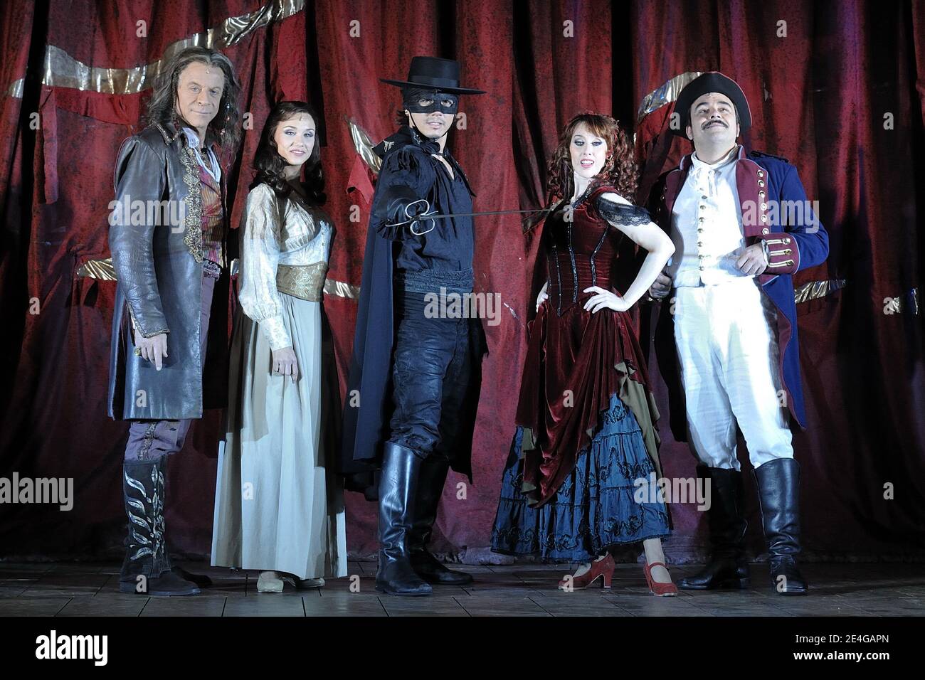 Georges Beller, Liza Pastor, Laurent Ban, Geraldine Larrosa and Benoit ...