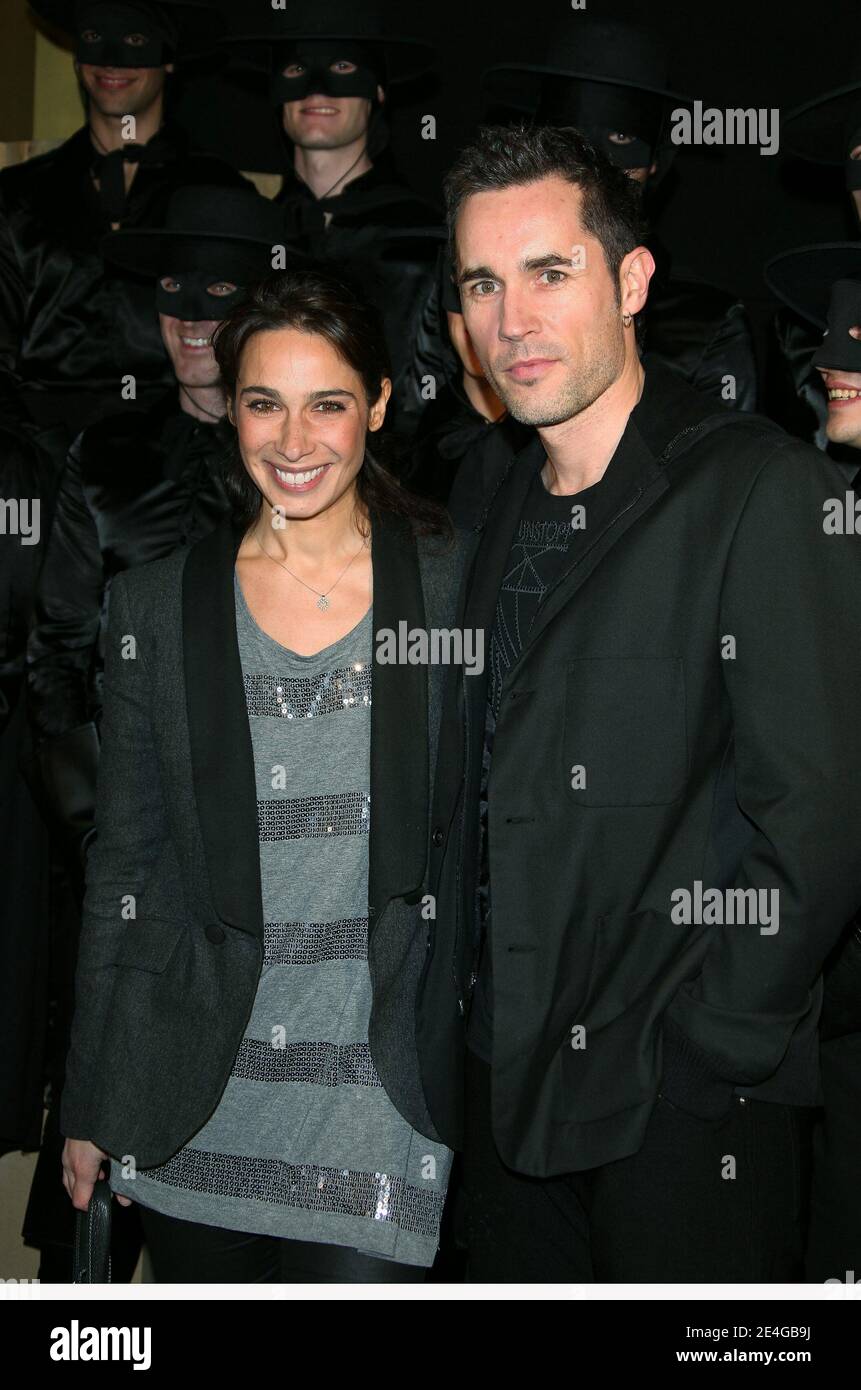 Marie Fugain and her boyfriend Richard Charest attend the premiere of ...