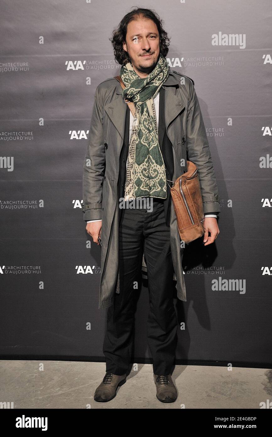 "Djamel Klouche (French Architect) arriving to the rebirth party of ...