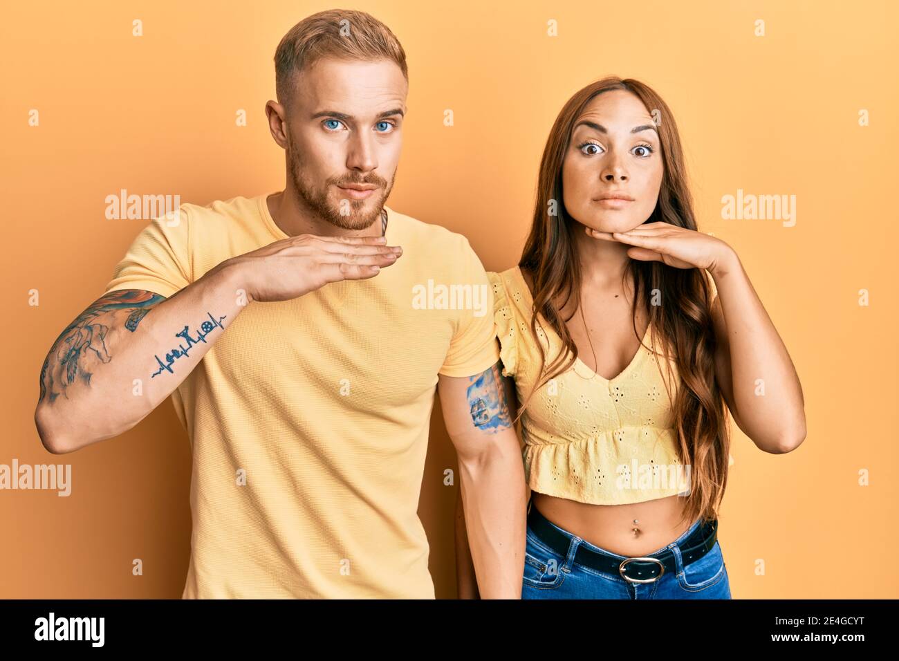 Angry wife with knife hi-res stock photography and images - Alamy