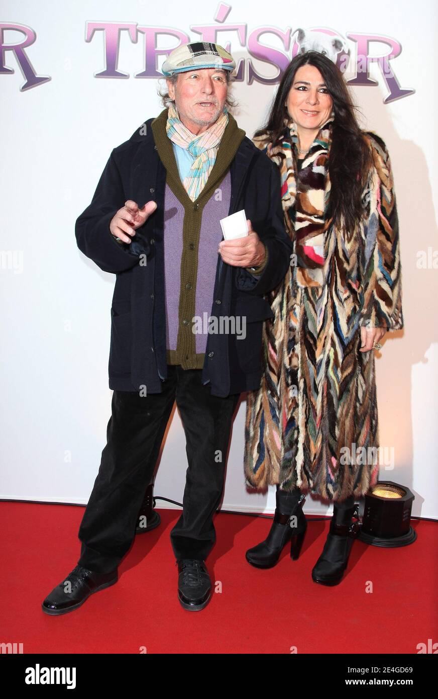 Claude Zidi arriving at the premiere of' Tresor' held at the Gaumont ...