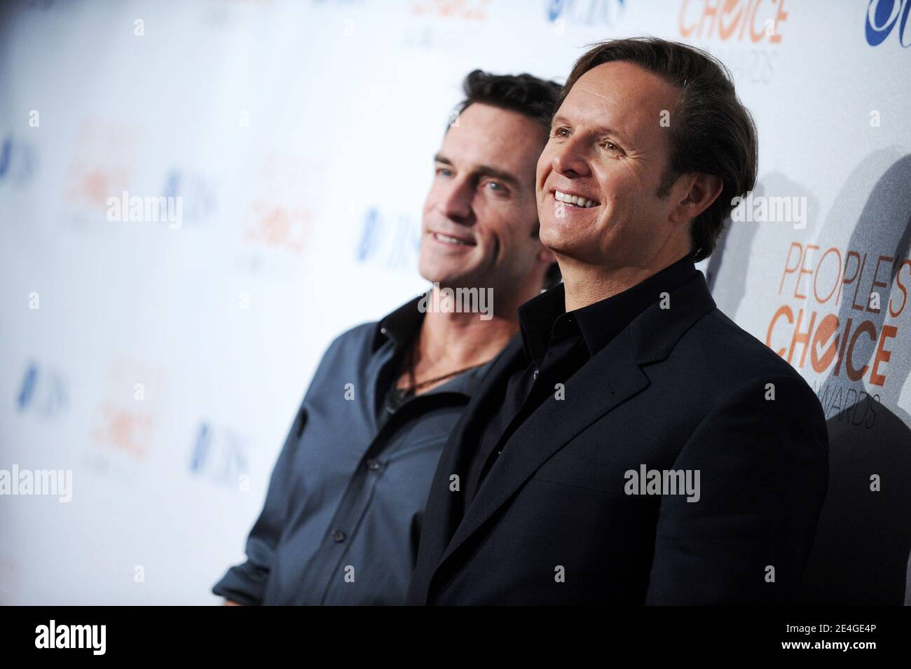 Mark Burnett and Jeff Probst attend the 2010 People's Choice Awards ...