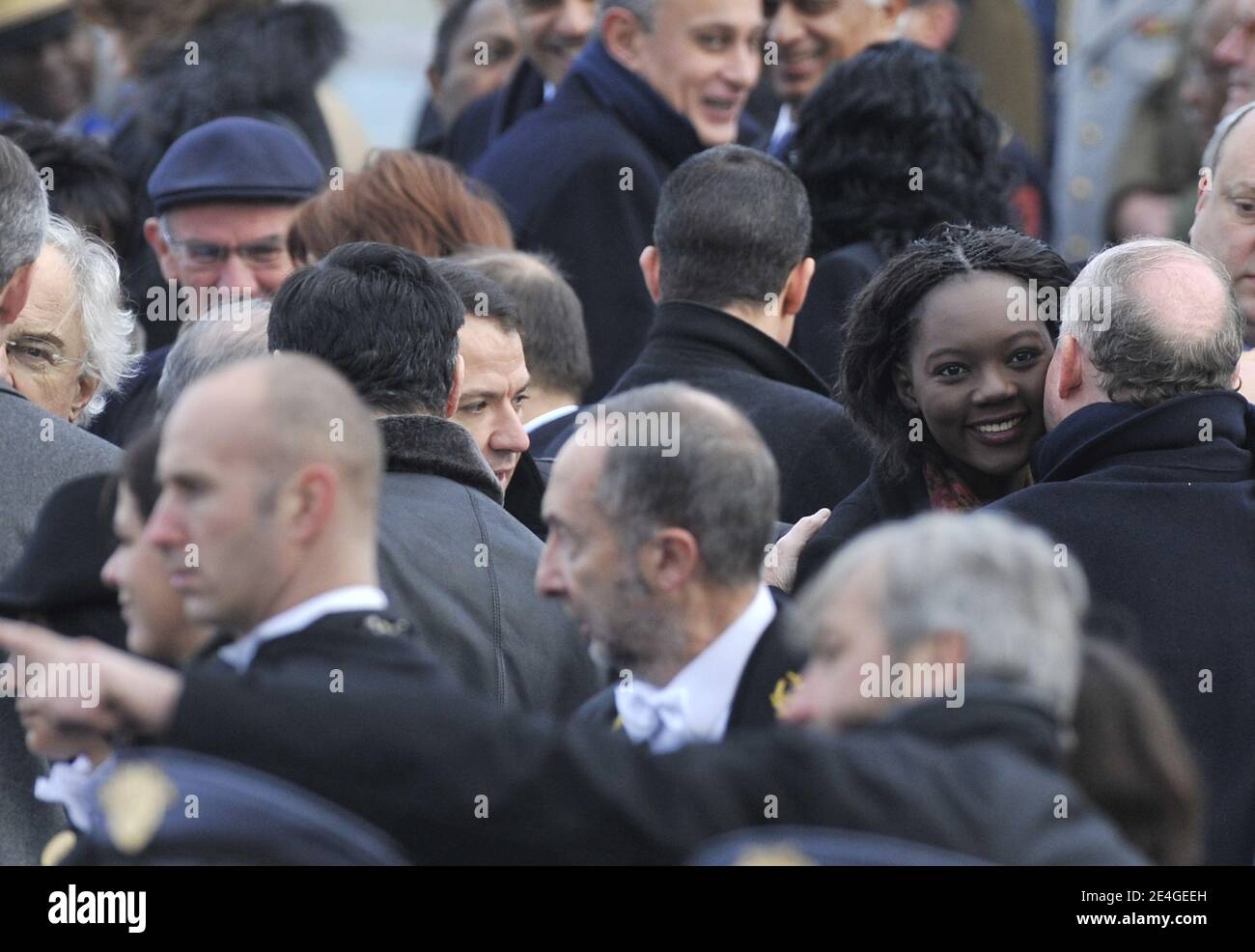French Junior minister for youth and sports Rama Yade and Junior ...