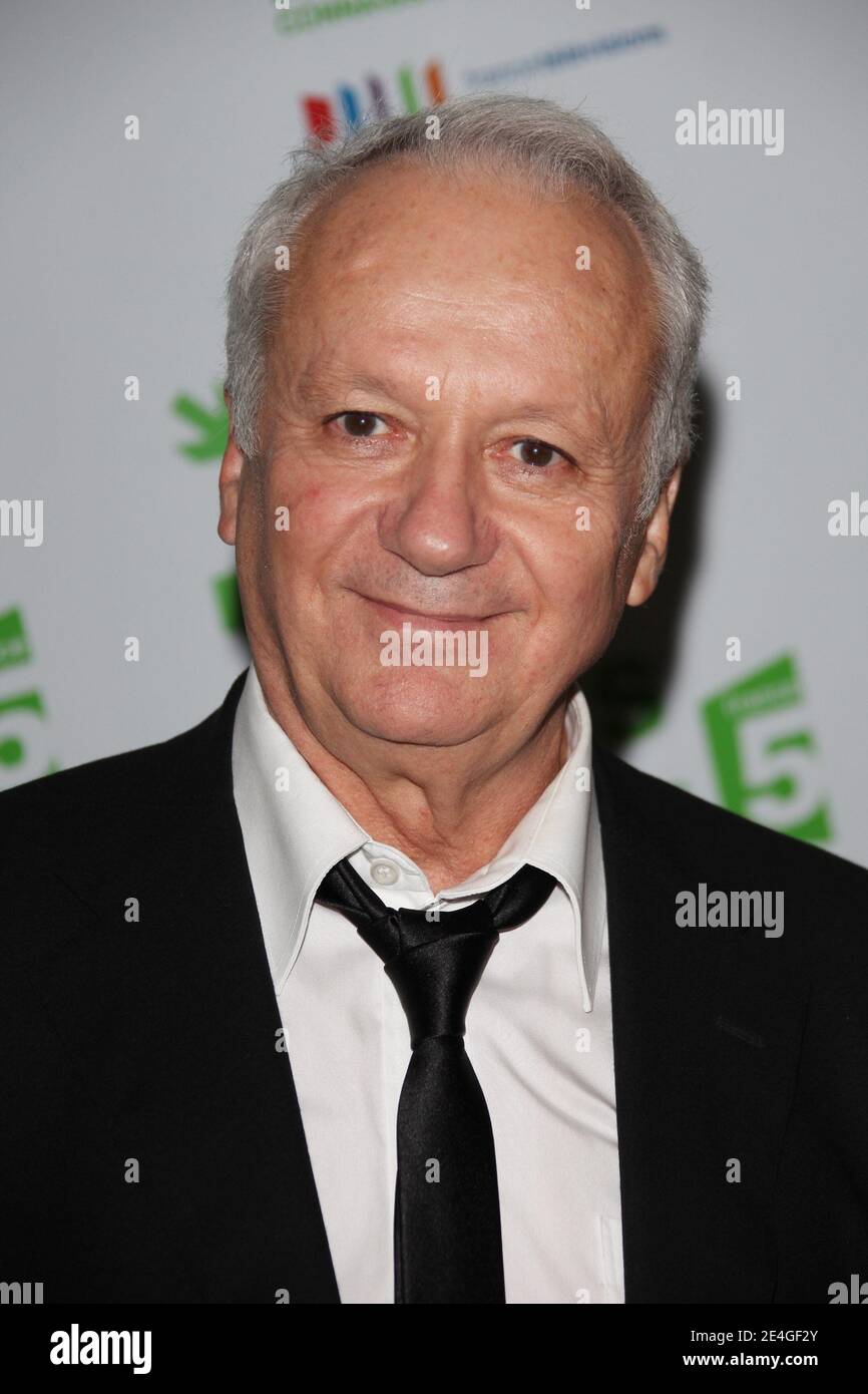 Jean-Marie Cavada arriving at 15th Anniversary celabration on France 5 ...