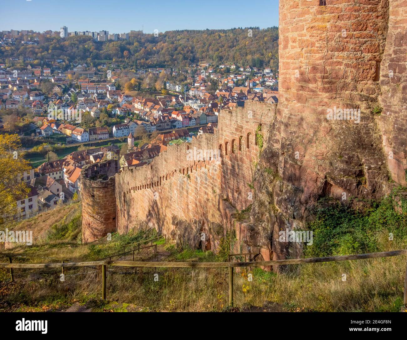 Wertheim castle main river hi-res stock photography and images - Alamy