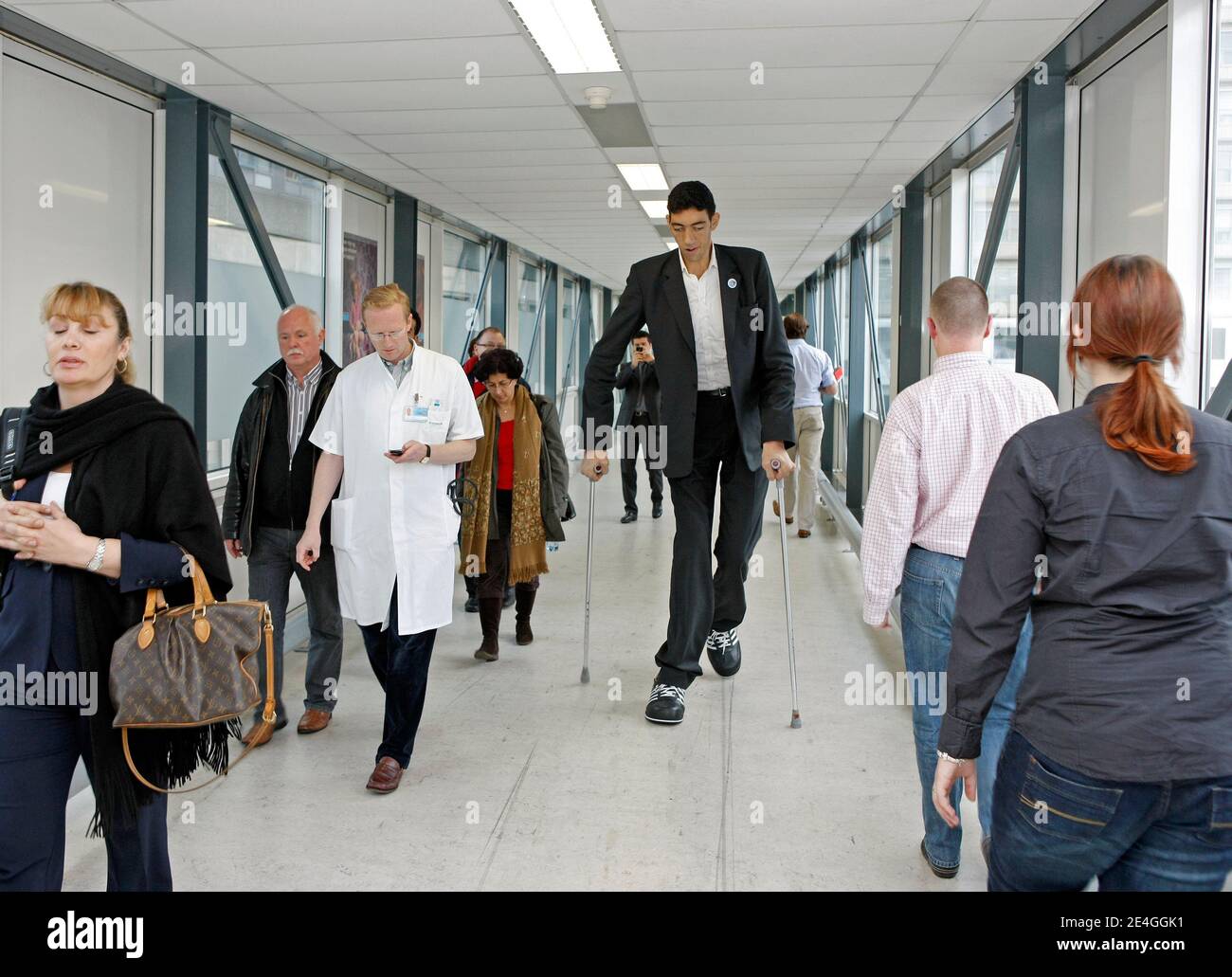 EXCLUSIVE. Turk Sultan Kosen, who is the current record holder of the ...