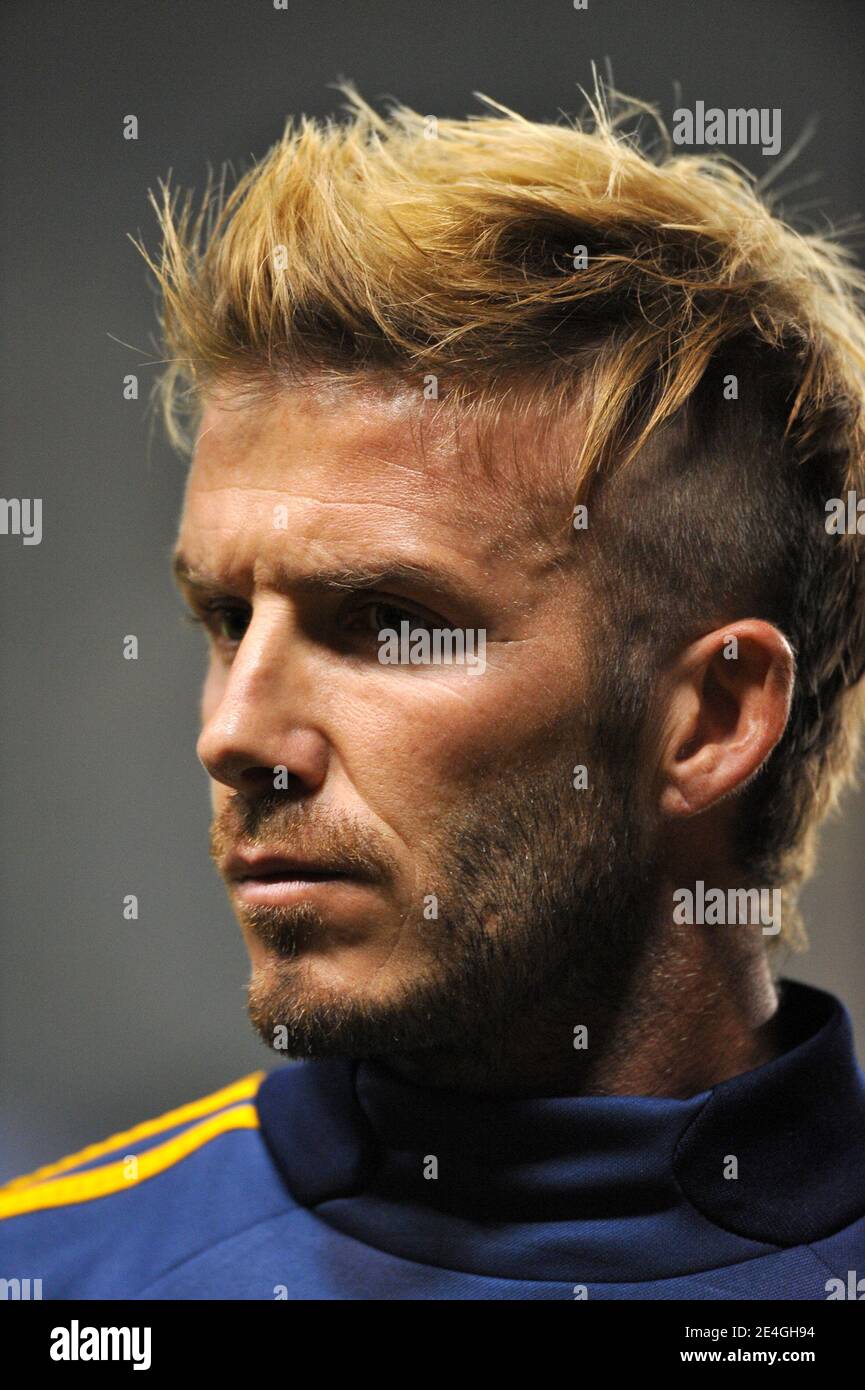 David Beckham Mullet