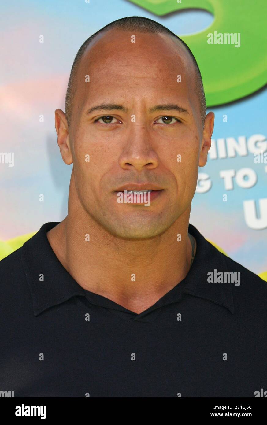 Dwayne Johnson arrives at the Planet 51 Film Premiere at the Mann ...