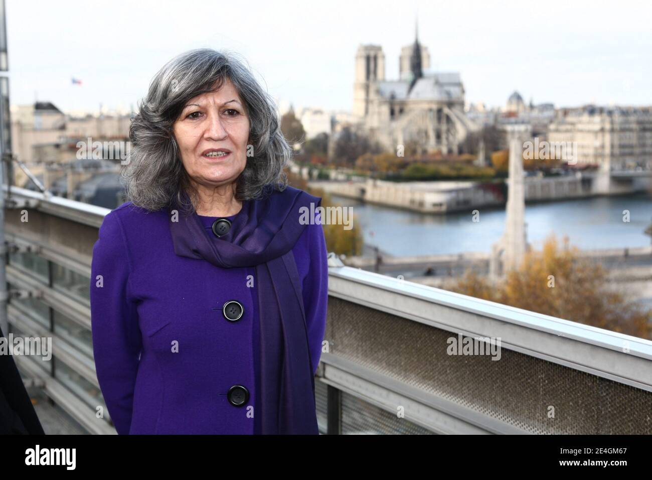 Hero Ibrahim Ahmed, wife of Iraqi President Jalal Talabani pictured ...