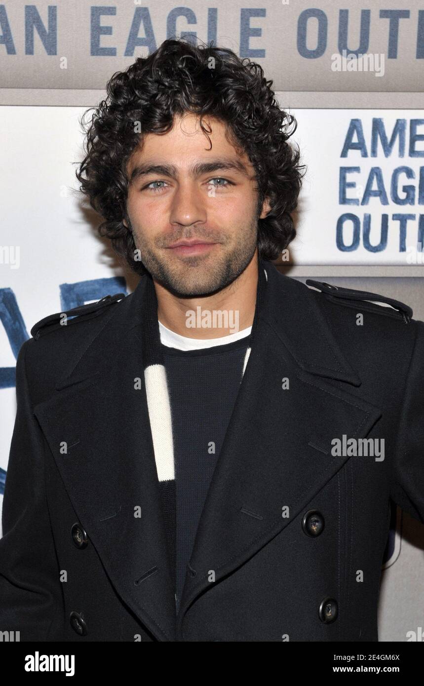 Actor and musician Adrian Grenier attends the American Eagle Outfitters ...