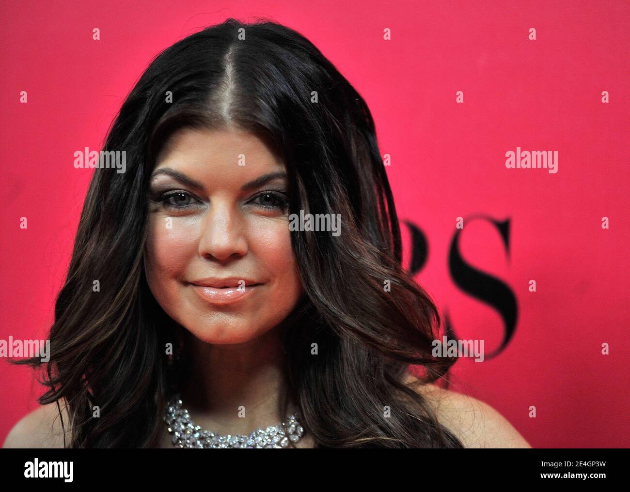 Singer Fergie attends the Victoria's Secret fashion show at The Armory ...