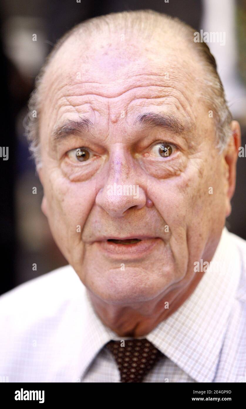 Former French President Jacques Chirac and his former Prime Minister ...