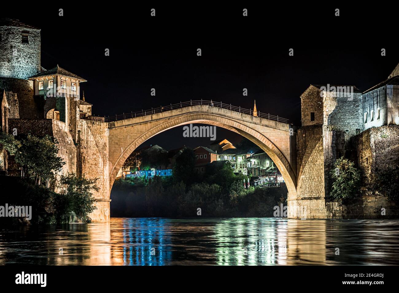 Mostar night hi-res stock photography and images - Alamy