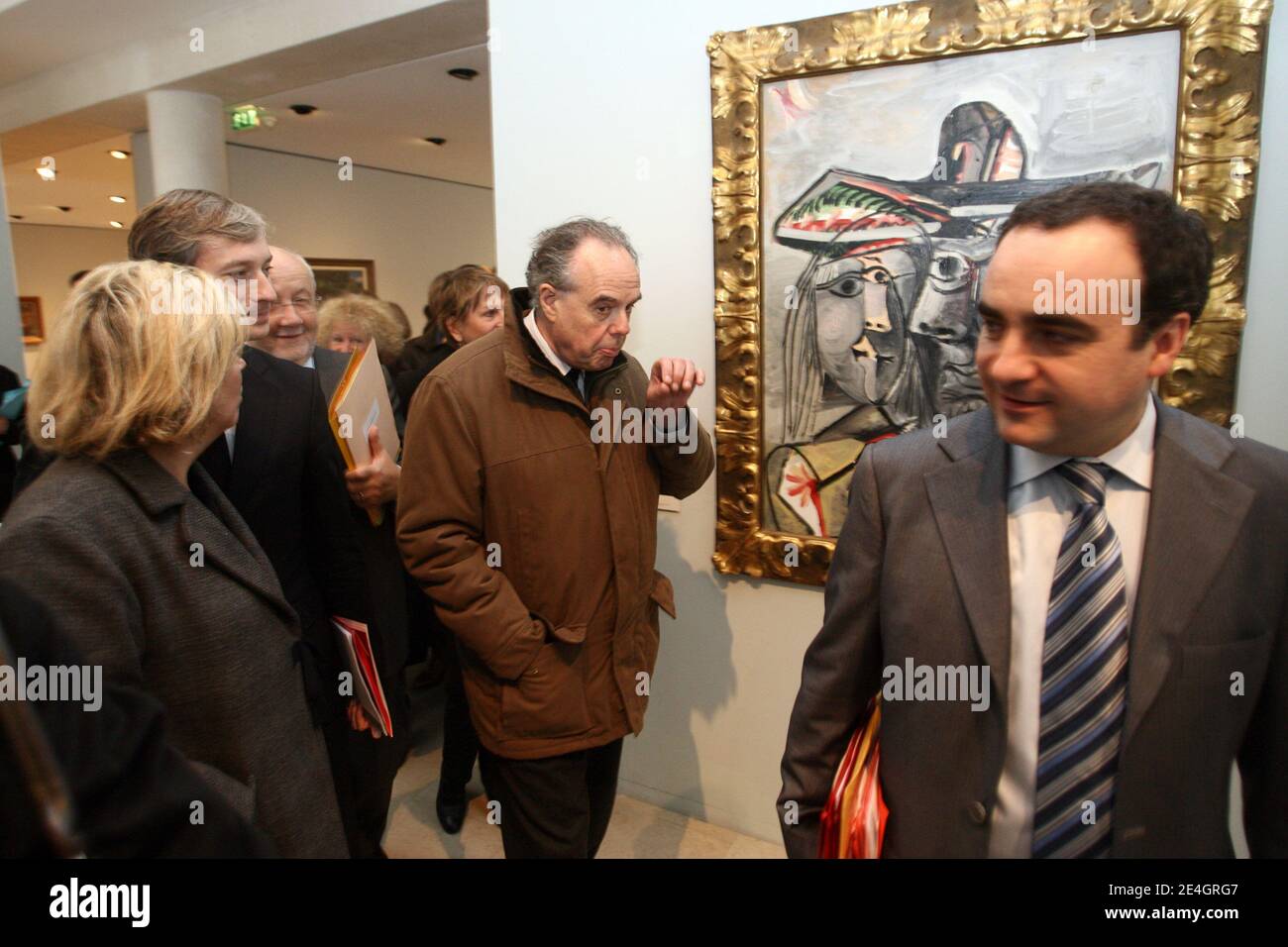 French Minister for Culture and Communication Frederic Mitterrand ...
