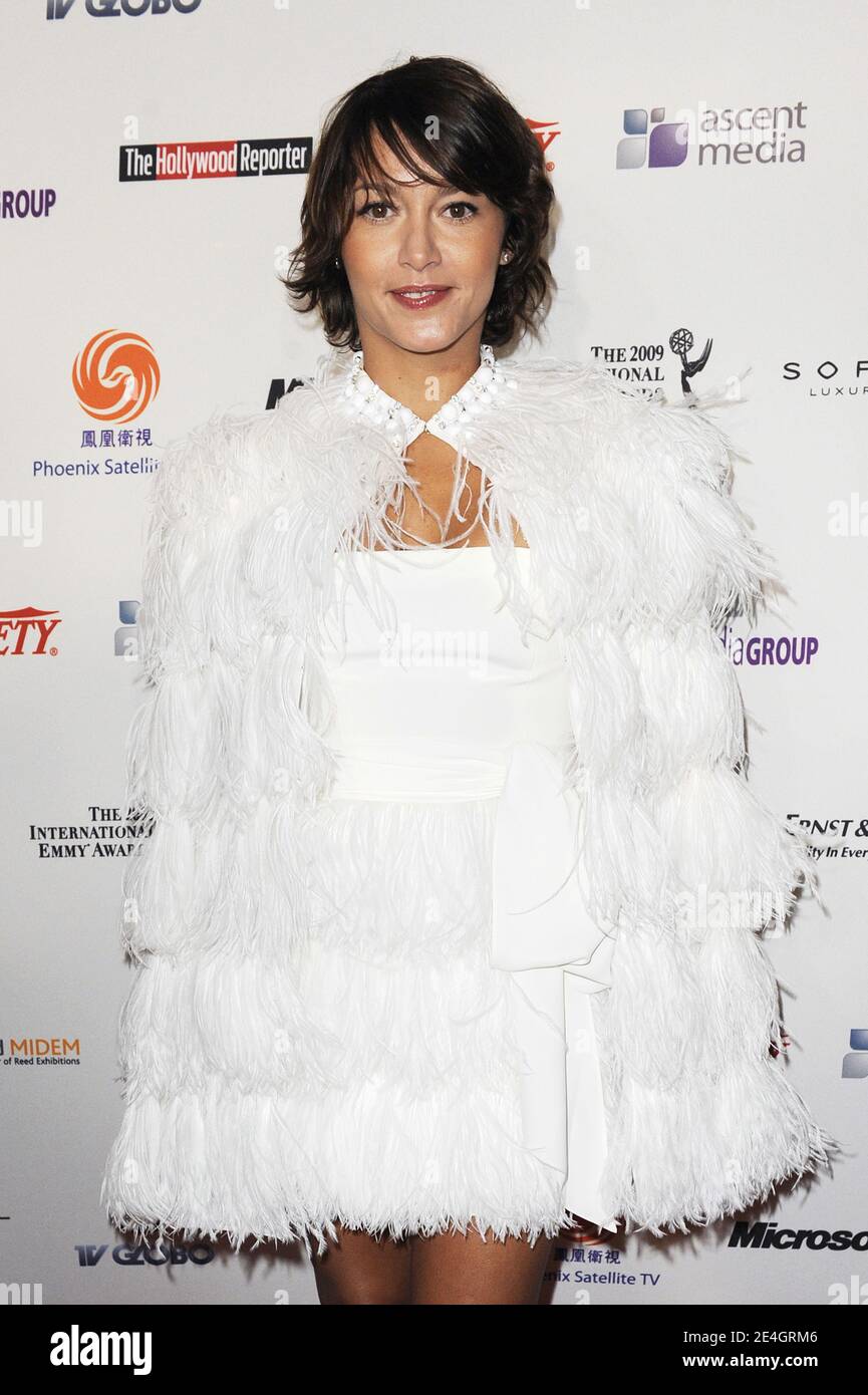 Emma De Caunes arriving at the 37th Annual International Emmy Awards ...