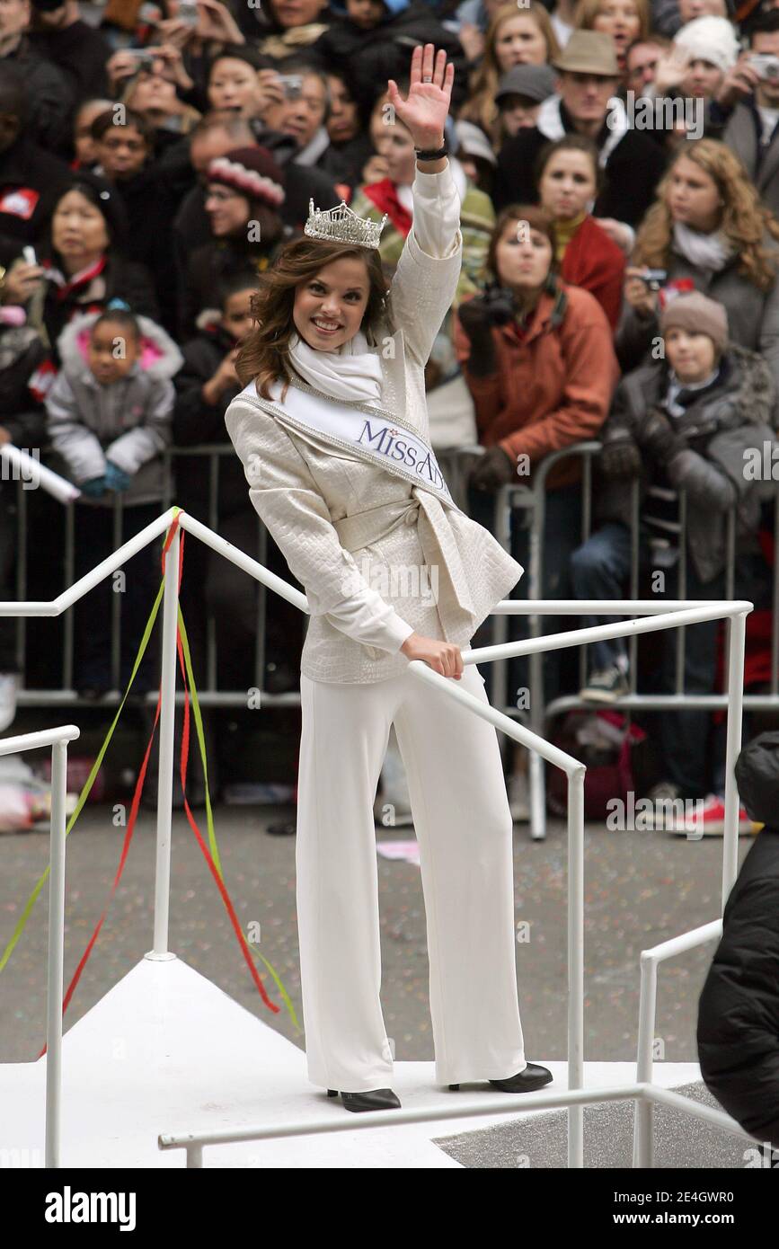 Miss America Katie Stam attends the 83rd Annual Macy's Thanksgiving Day ...