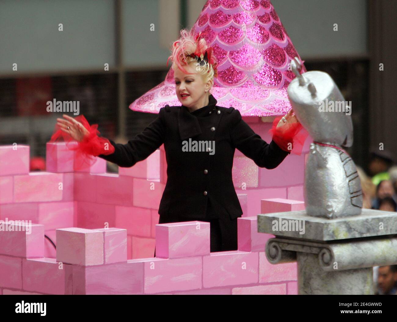 Singer Cyndi Lauper attends the 83rd Annual Macy's Thanksgiving Day ...
