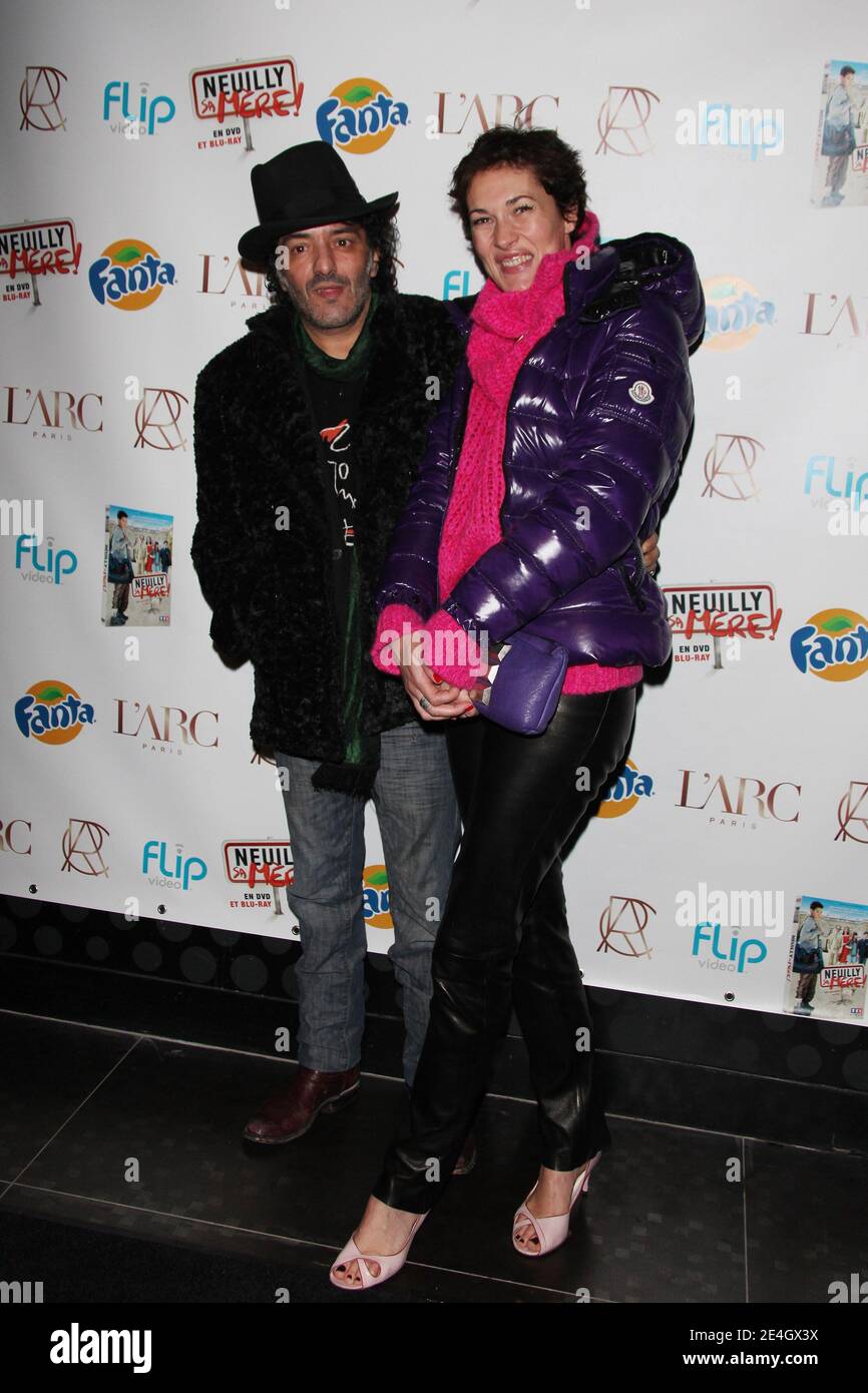 Rachid Taha arriving at the party to celebrate 2.5 million tickets sold ...