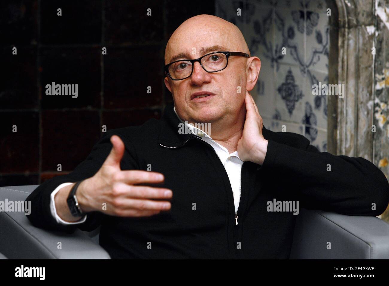 French actor Michel Blanc presents his last film 'Une petite zone de ...