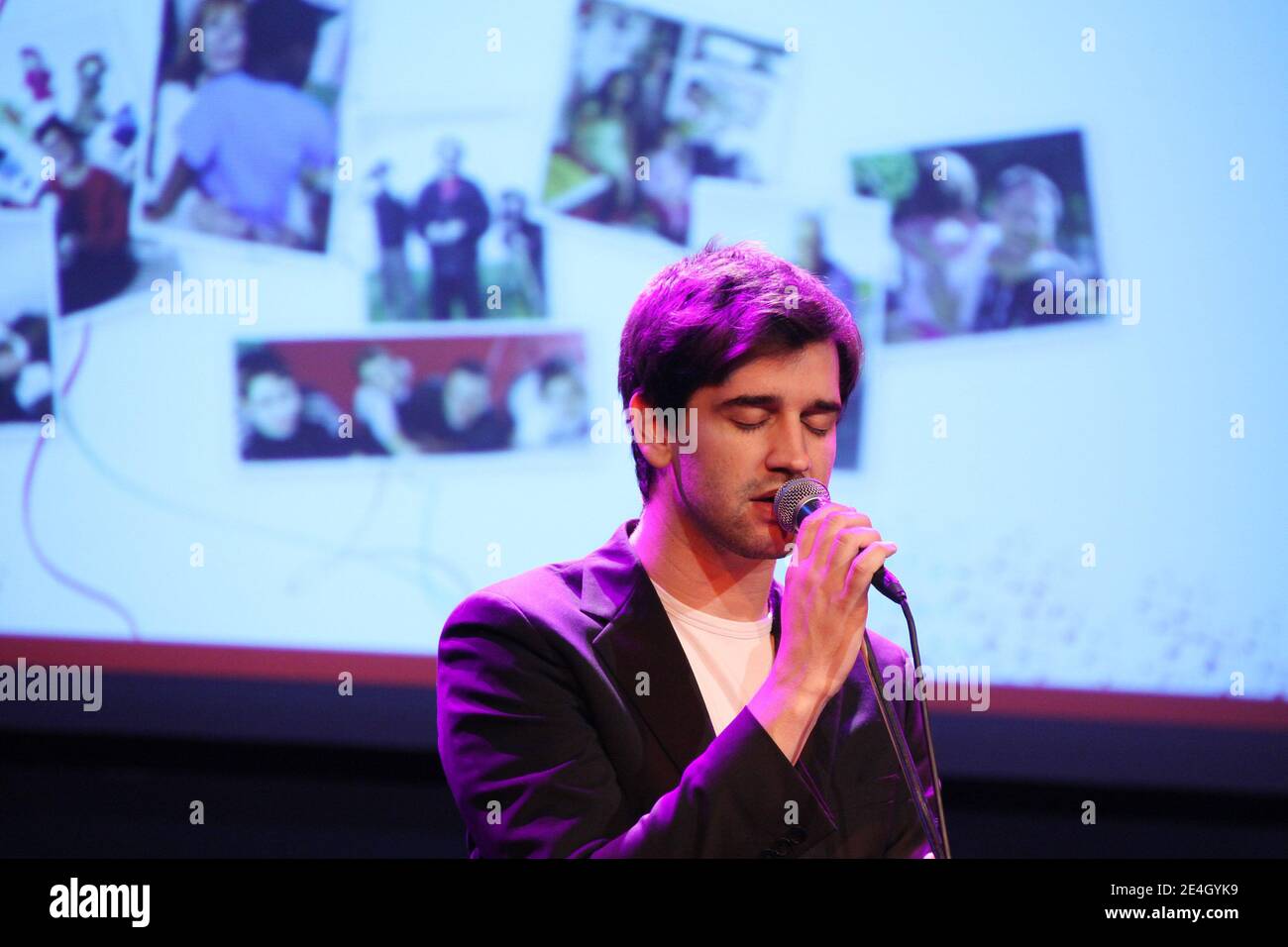 Mathieu Johann attends the 7th edition of the 'Soiree de la solidarite ...