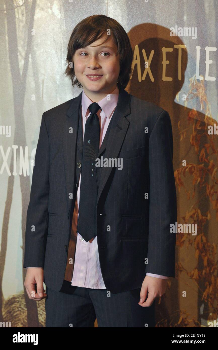 Cast member Max Records arriving for the premiere of director Spike ...