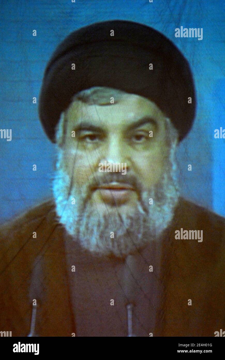 Secretary general hassan nasrallah hi-res stock photography and images ...