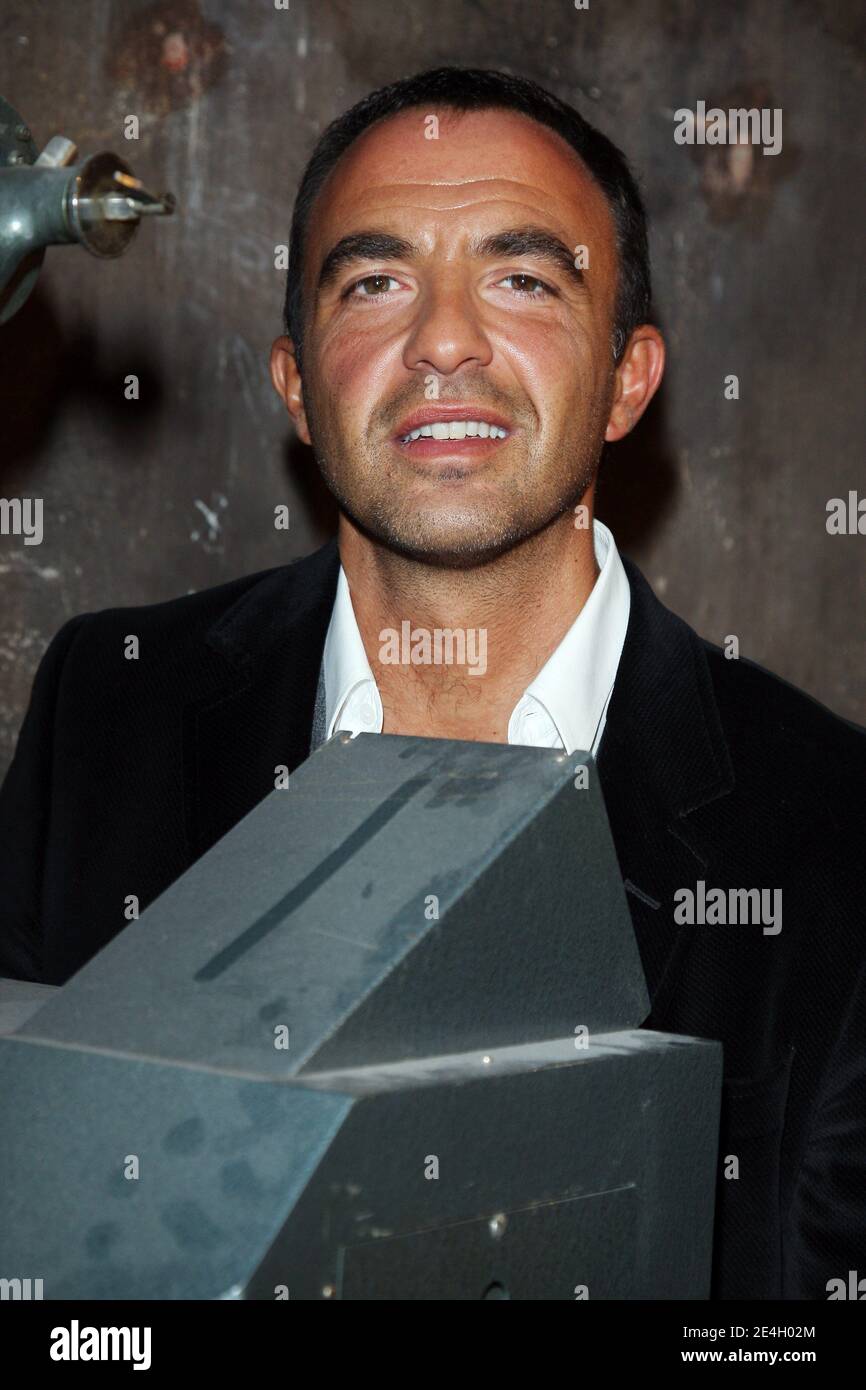 TV presenter Nikos Aliagas attends the opening of the 6th panorama of ...