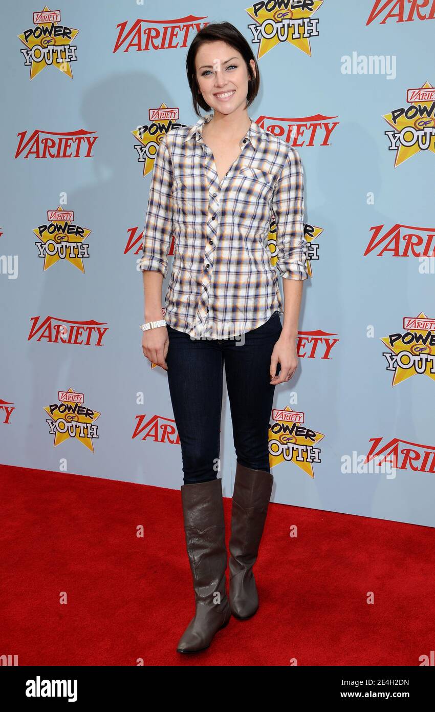 Jessica Stroup attends Variety's 3rd Annual Power of Youth held at the ...
